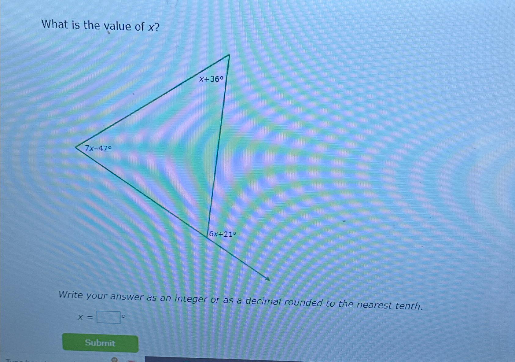solved-what-is-the-value-of-x-write-your-answer-as-an-chegg