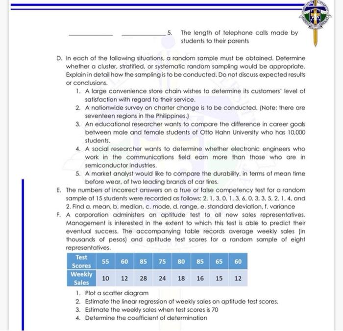 Solved Learning Reinforcement 6 Directions: Write your | Chegg.com