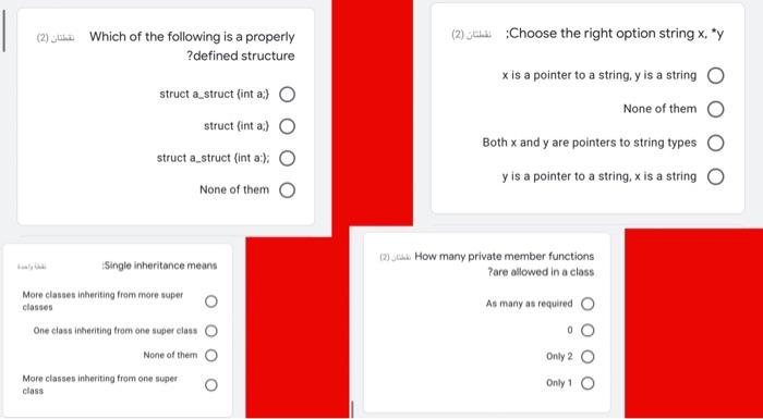 Solved 2 With Which Of The Following Is A Properly