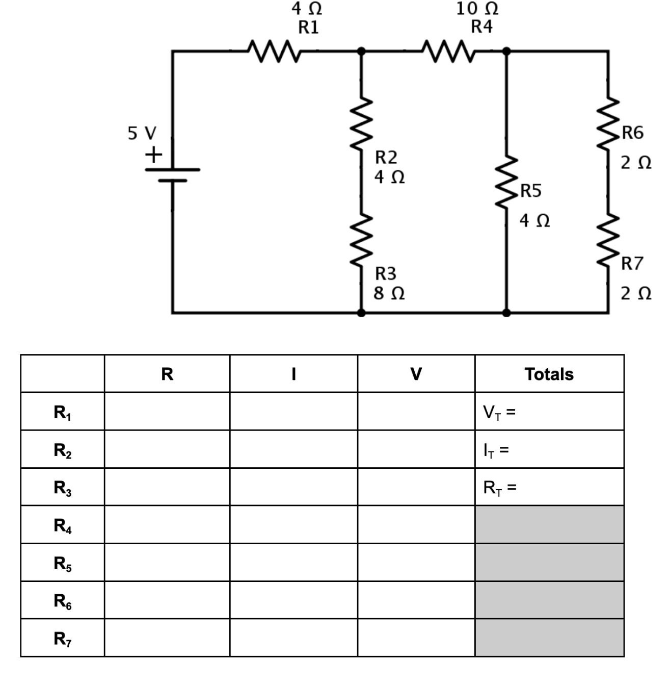 Solved Please help me solve this circuit | Chegg.com
