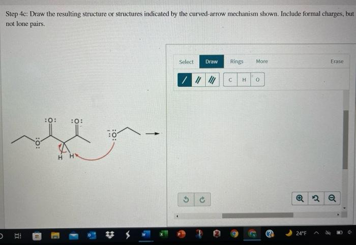 Solved Step 1b: Use curved arrows to indicate the proton | Chegg.com