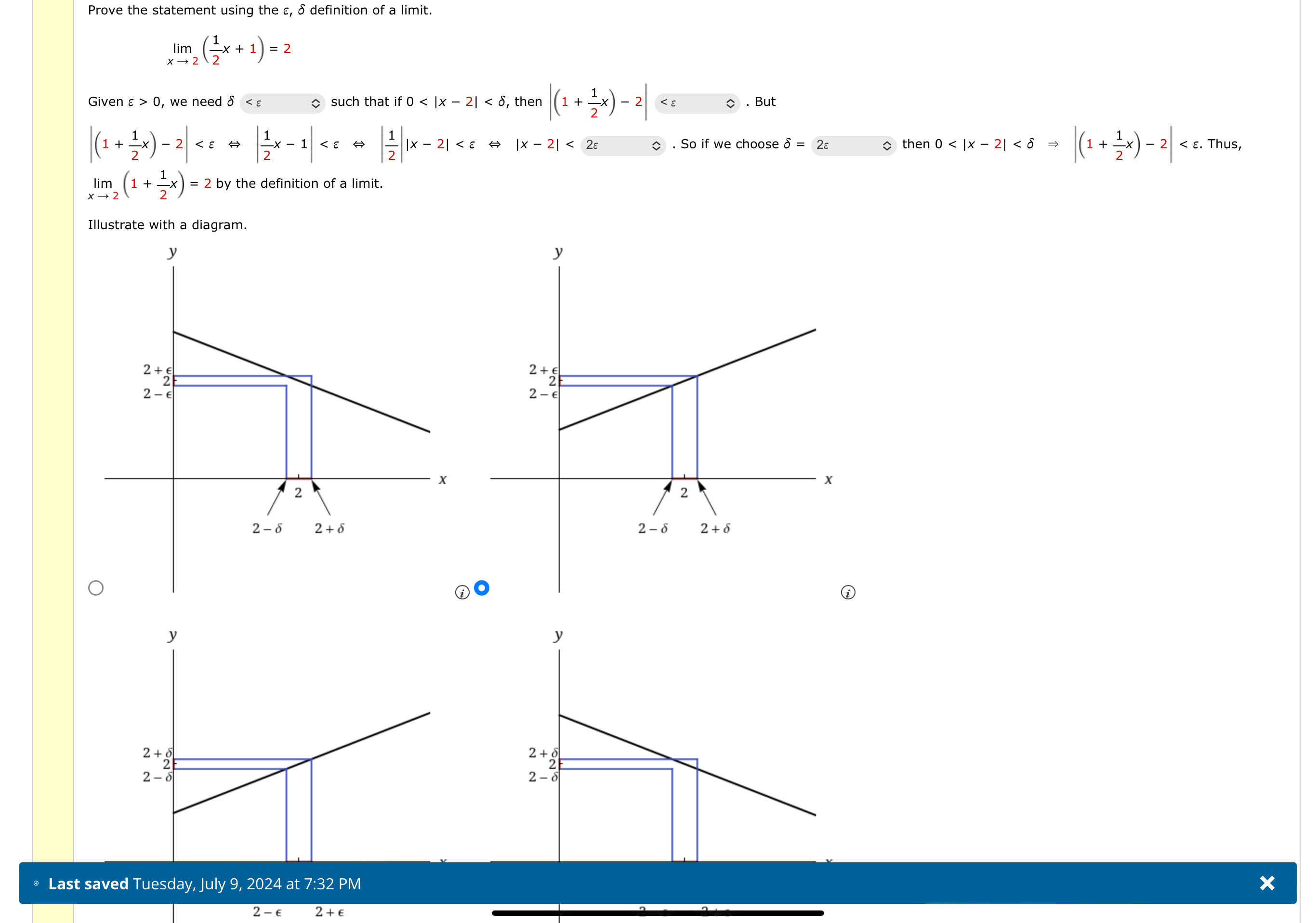 Solved Prove the statement using the ε,δ ﻿definition of a | Chegg.com