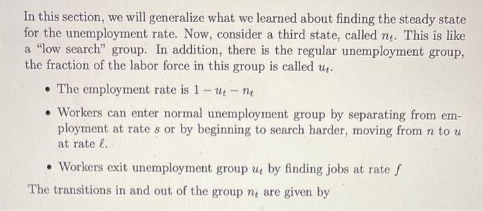 Solved In this section, we will generalize what we learned | Chegg.com