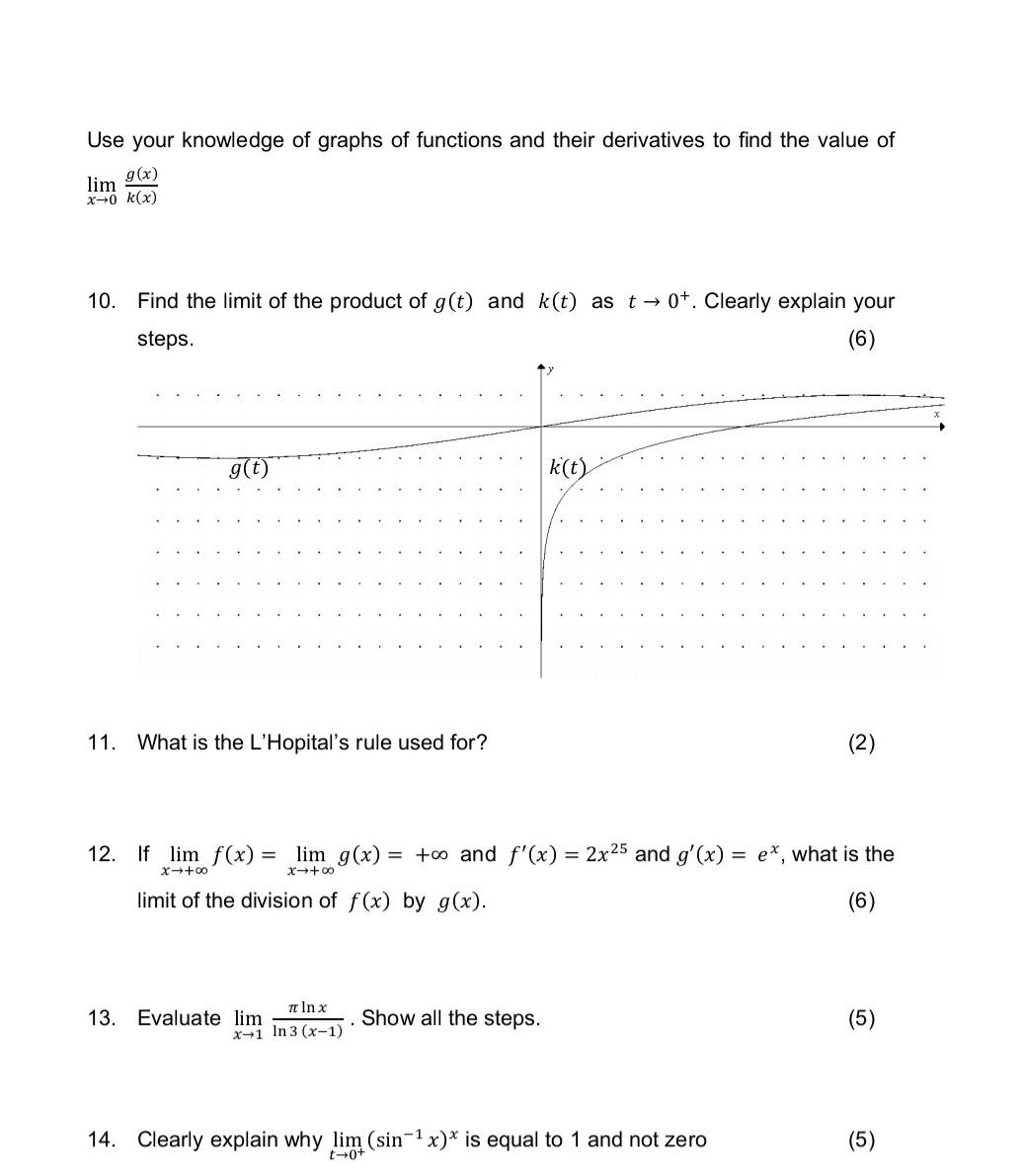 Solved HMAE031 2021 TEST 1 AND TEST 2 1. Clearly explain why | Chegg.com