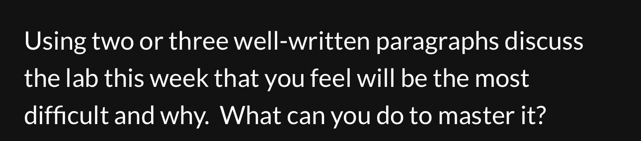 Solved Using two or three well-written paragraphs discuss | Chegg.com