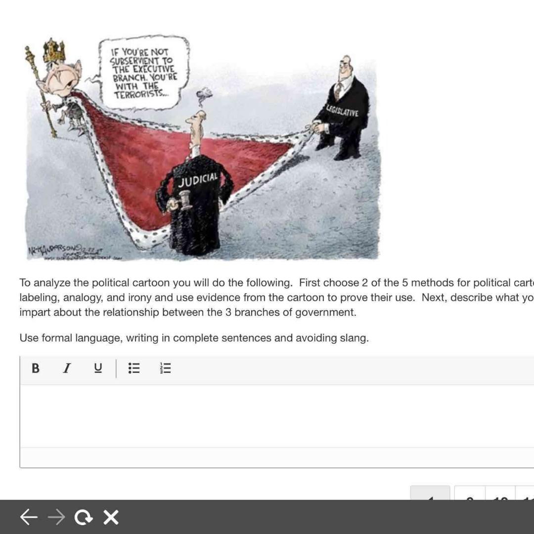 Anti Federalists Cartoon