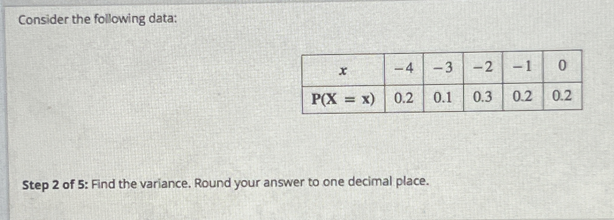 Solved Consider the following | Chegg.com
