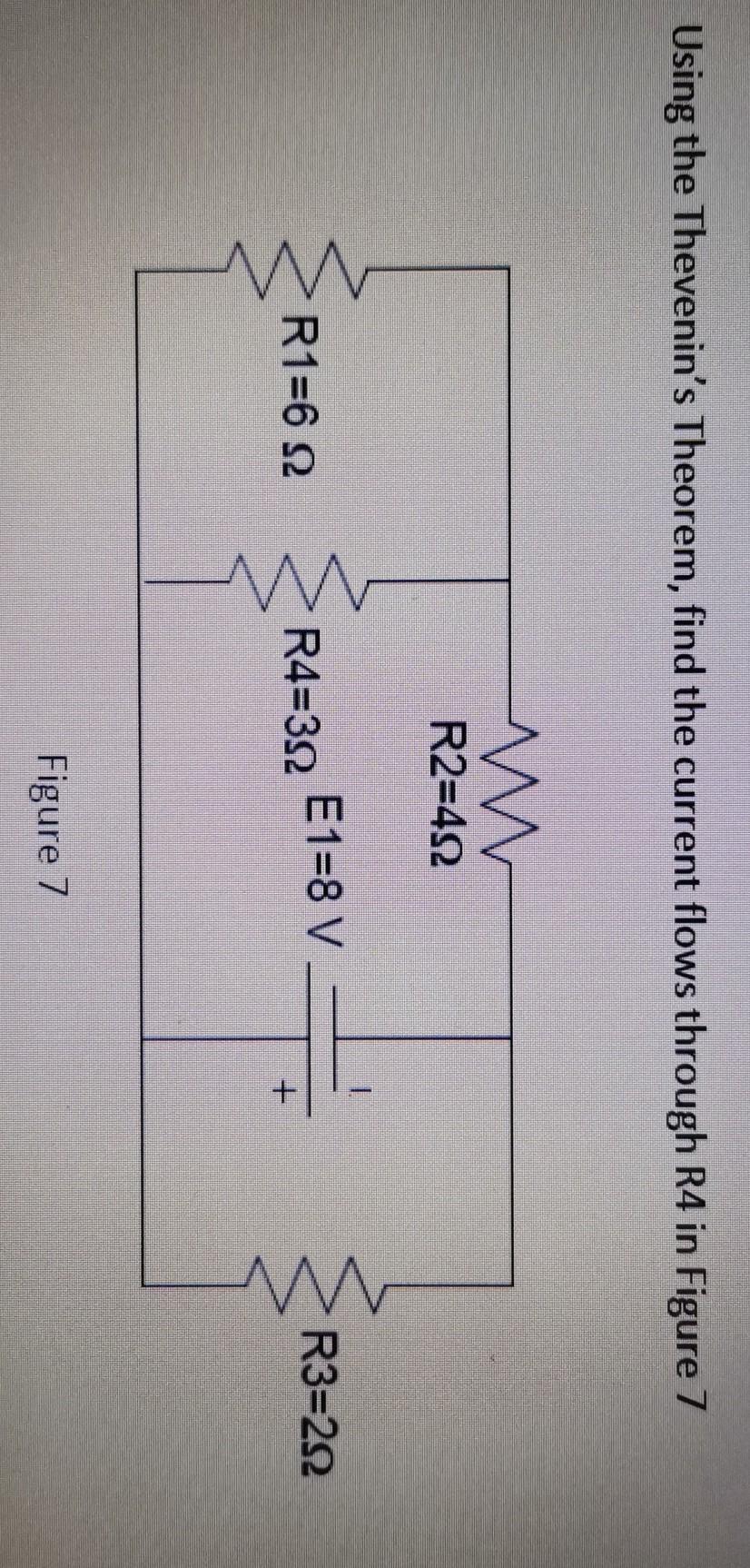 Solved Solve lin Figure 11 using Thevenin's theorem and | Chegg.com