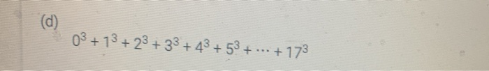 Solved Exercise 3.3.2: Expressing sums using summation | Chegg.com