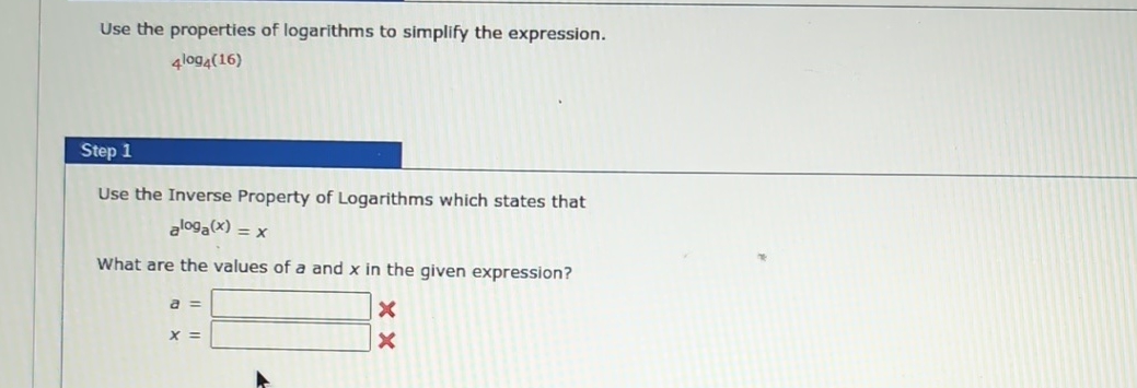 Solved Use the properties of logarithms to simplify the | Chegg.com