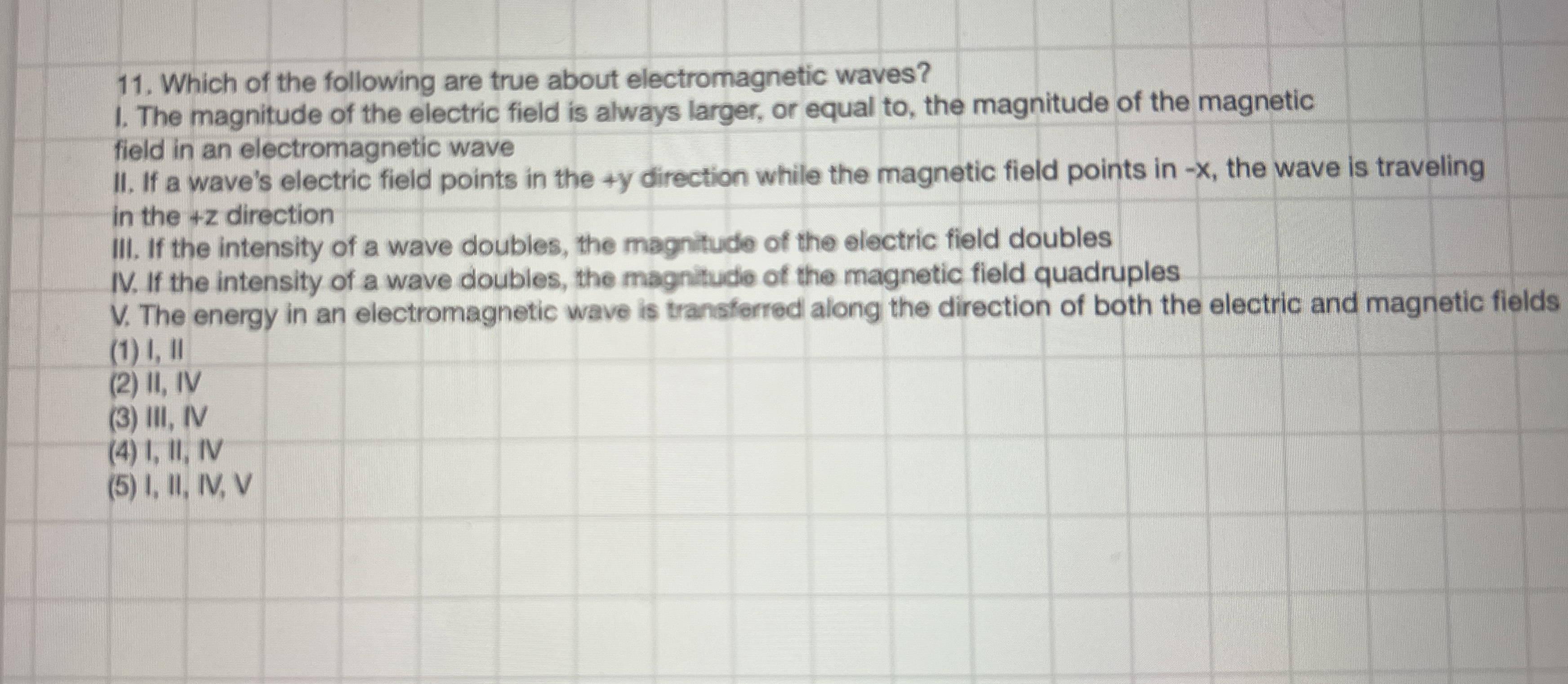 Solved Which of the following are true about electromagnetic | Chegg.com