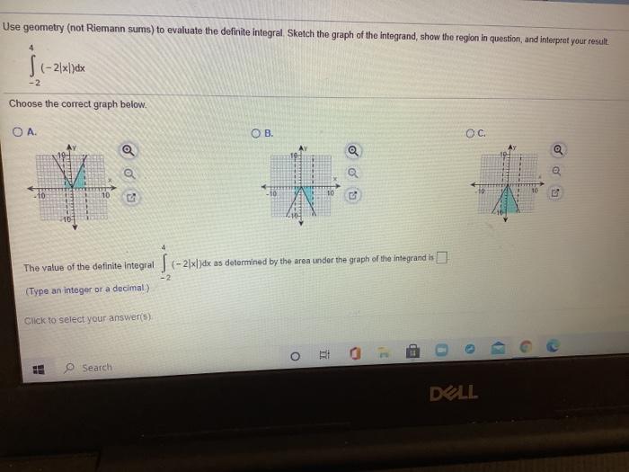 Solved Use symmetry to evaluate the following integral. Зл 2 | Chegg.com