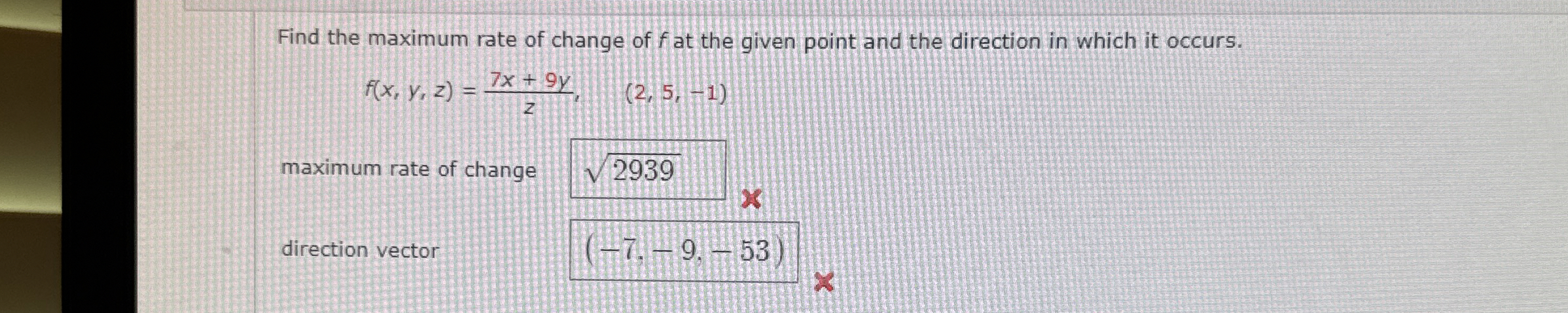 Solved Find the maximum rate of change of f ﻿at the given | Chegg.com