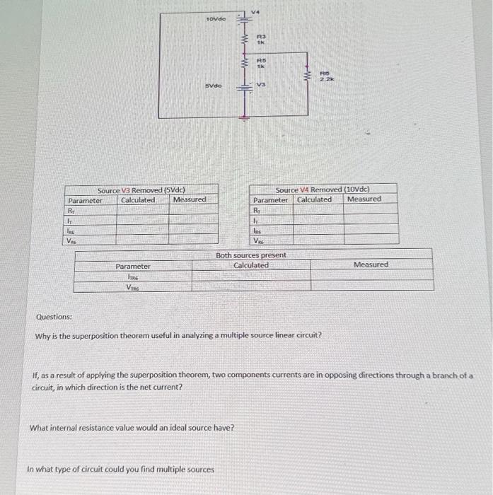 Solved Why Is The Superposition Theorem Useful In Analyzing