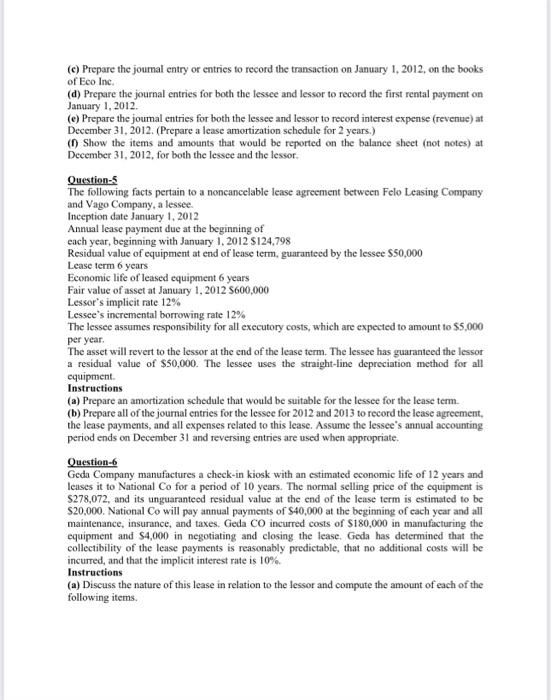 Solved Question-1 The following facts pertain to a | Chegg.com