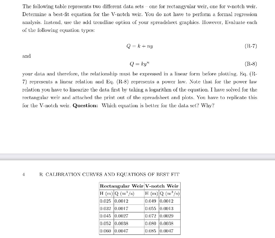Solved The following table represents two different data | Chegg.com