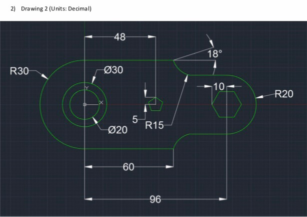 Solved Use the circle, TTR circle, polygon, and trim | Chegg.com