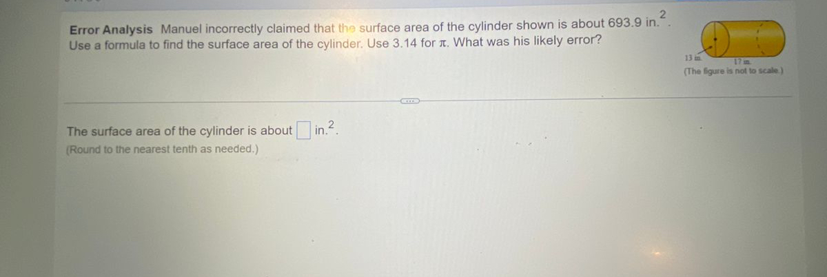 Solved Error Analysis Manuel incorrectly claimed that the | Chegg.com