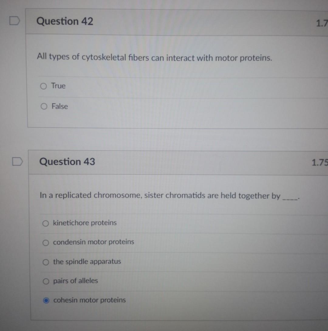 Solved All types of cytoskeletal fibers can interact with | Chegg.com