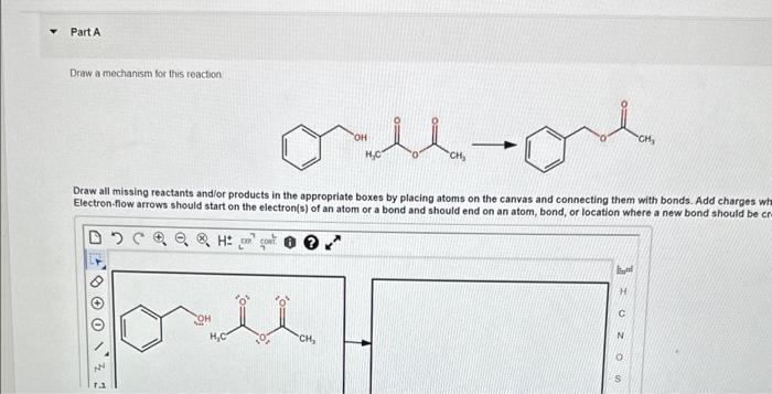 Solved Draw a mechanism for this reaction Draw all missing | Chegg.com