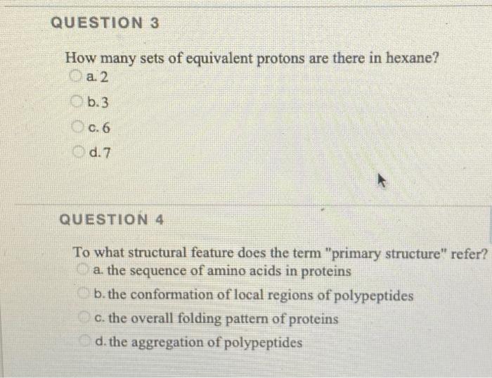 Solved How many sets of equivalent protons are there in | Chegg.com