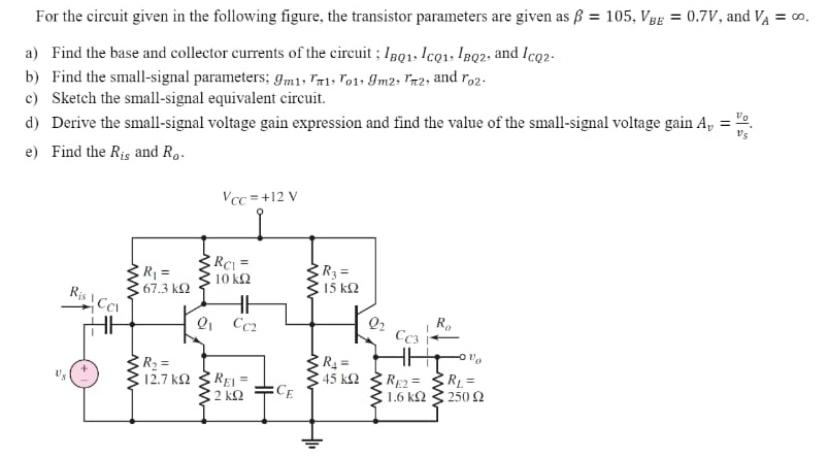 Solved (Pls step by step and show formula) ﻿For the circuit | Chegg.com