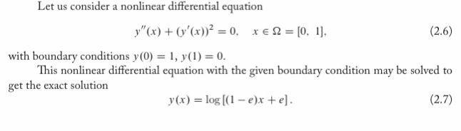 Solved Let us consider a nonlinear differential equation | Chegg.com