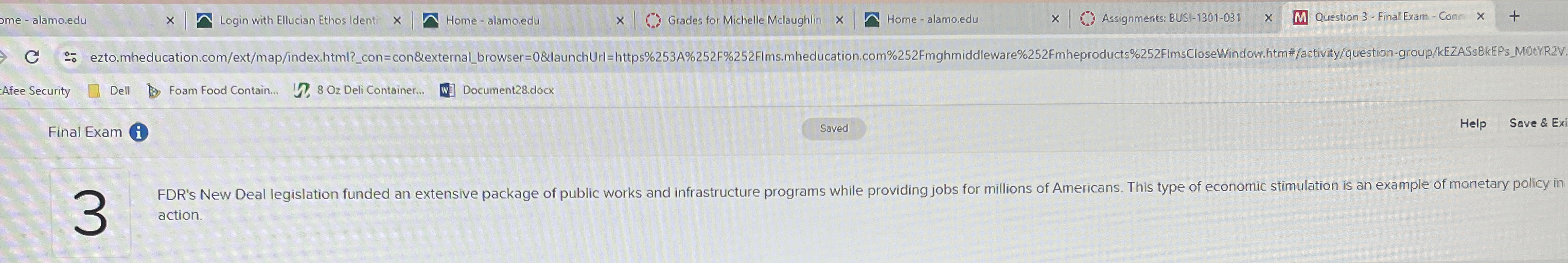 Solved Login with Ellucian Ethos Ident:Home - | Chegg.com