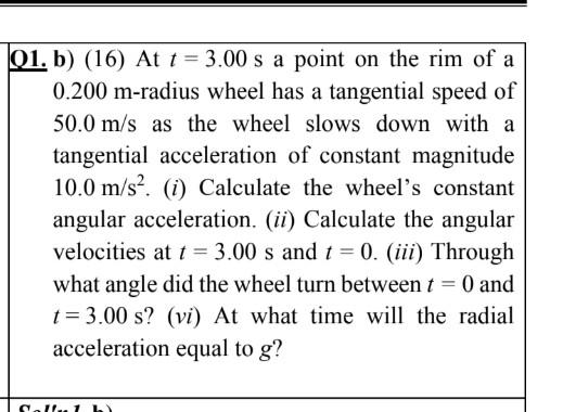 [solved] A 16 An Electric Turntable 0 750m