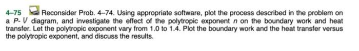 Solved please solve it using the EES program NOT your | Chegg.com