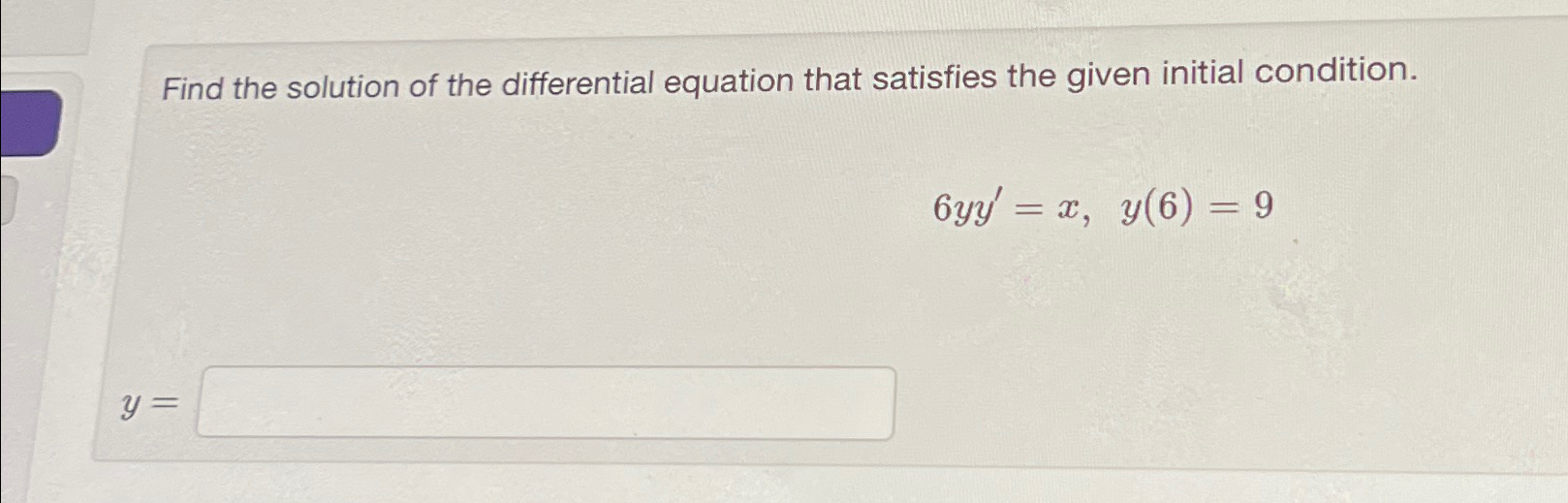Solved Find the solution of the differential equation that | Chegg.com