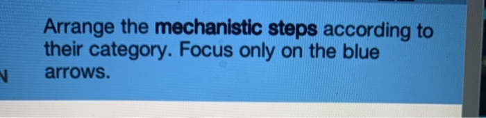 Solved Arrange the mechanistic steps according to their | Chegg.com
