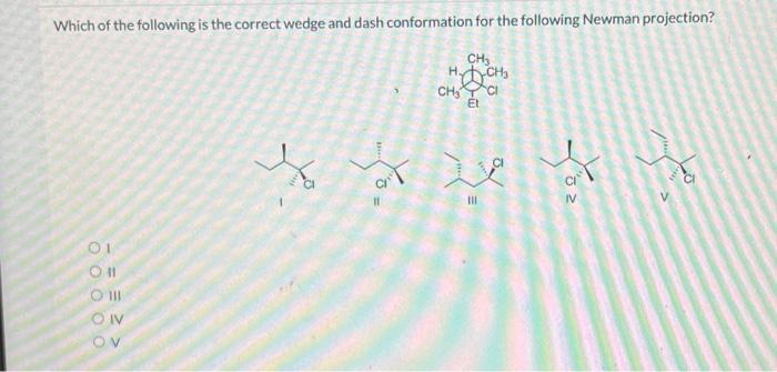 Solved Which of the following is the correct wedge and dash | Chegg.com