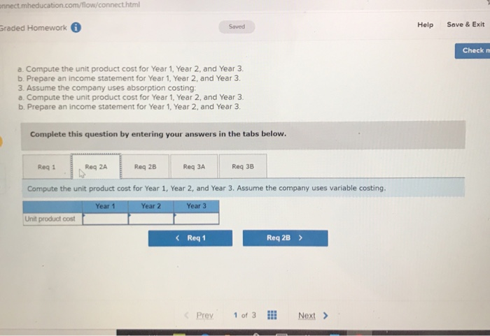 Solved Check my work Variable costs per unit: Manufacturing: | Chegg.com