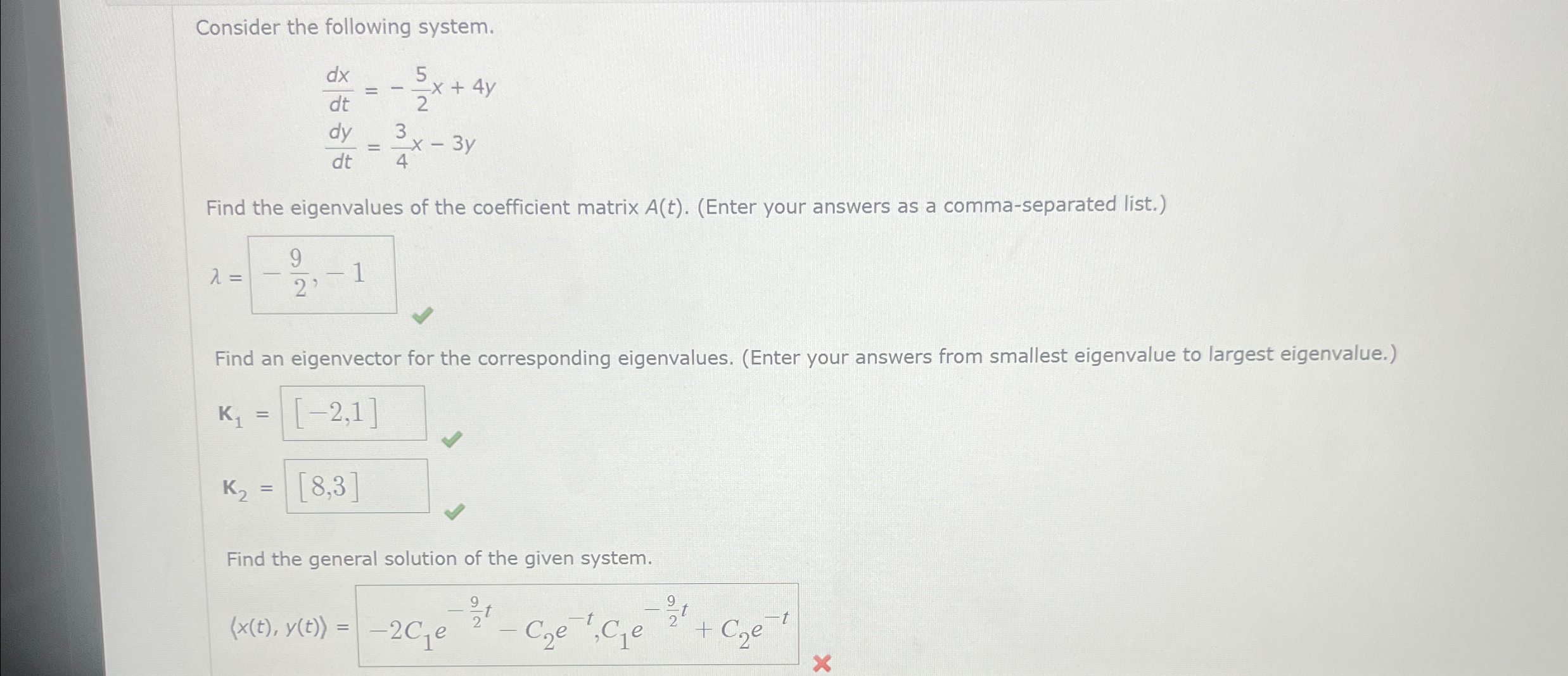 Solved Consider the following | Chegg.com