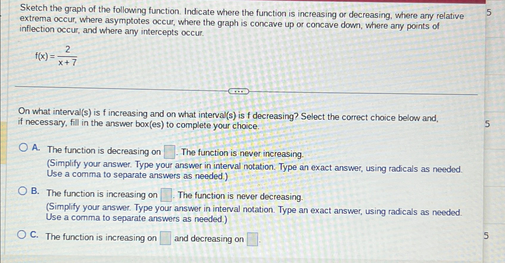 Solved Sketch the graph of the following function. Indicate | Chegg.com