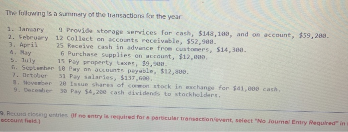 The general ledger of Zips Storage at January 1, | Chegg.com