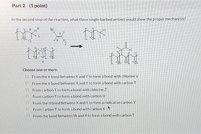Solved 19 Question (3 points)\r\n\r\n\r\nIn the first step | Chegg.com