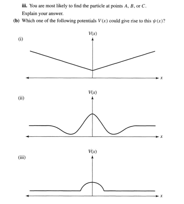 Solved 3.11 A particle moving in one dimension is described | Chegg.com