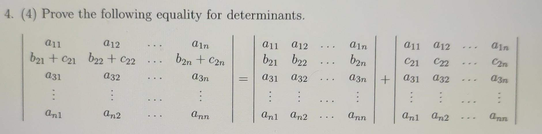 Solved Linear algebra question, please give detailed | Chegg.com