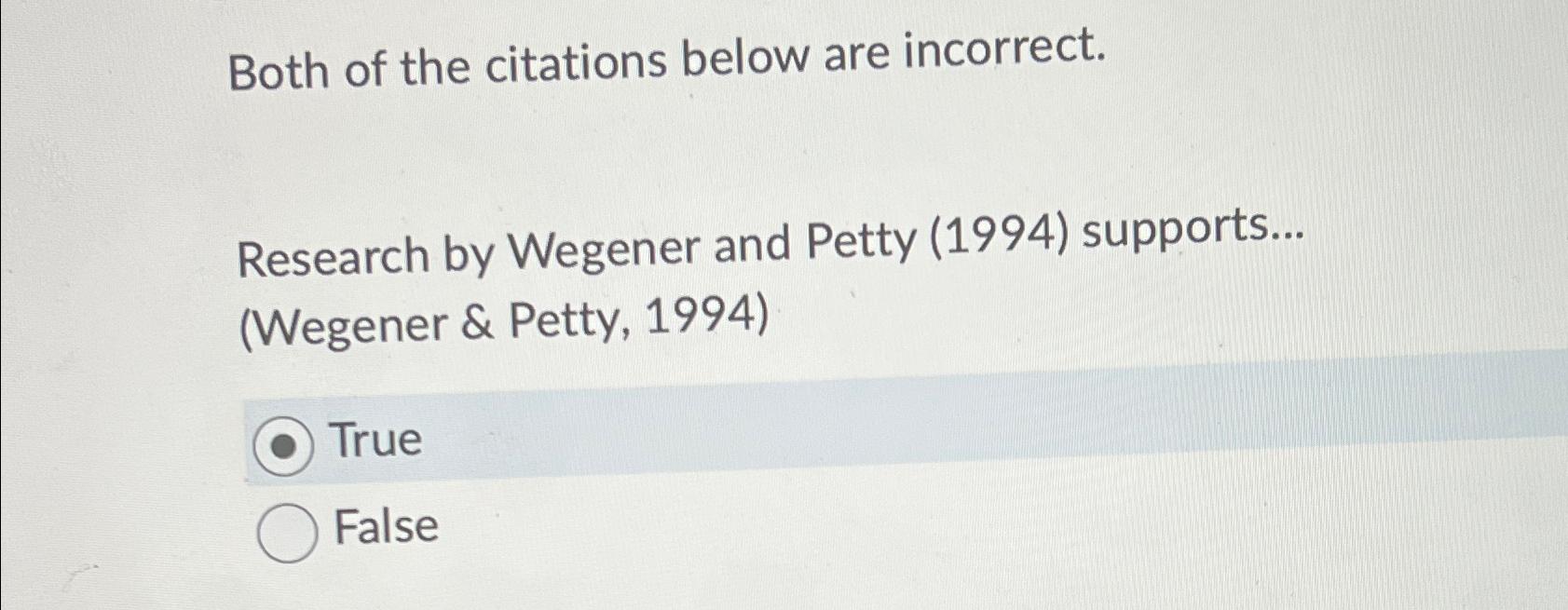 Solved Both of the citations below are incorrect.Research by | Chegg.com