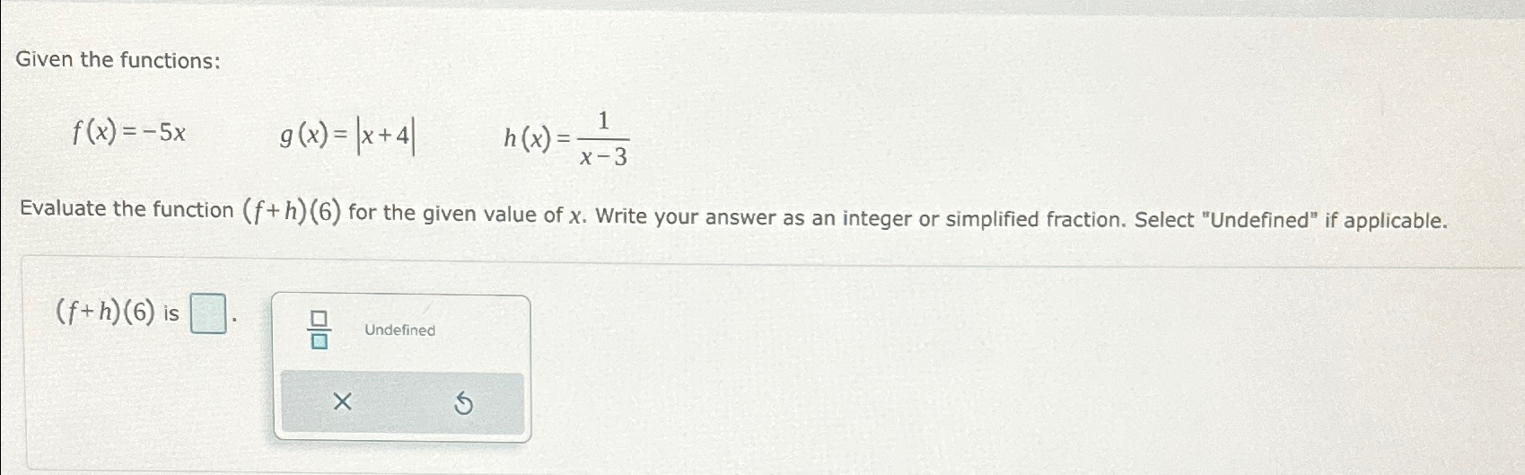 Solved Given the | Chegg.com