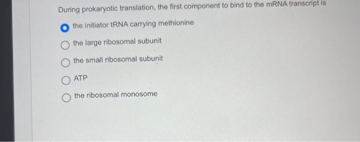 Solved Select the sequences relevant to prokaryotic | Chegg.com