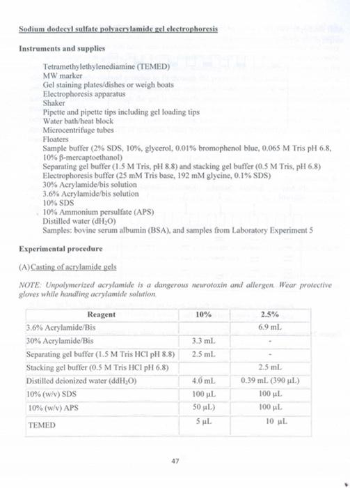 7. Calculate the amount of each sample to load onto | Chegg.com