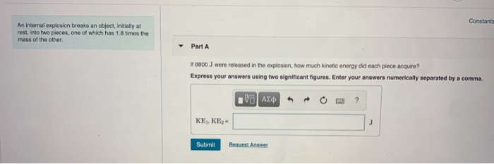 Solved Constants Two billiard balls of equal mass undergo a | Chegg.com