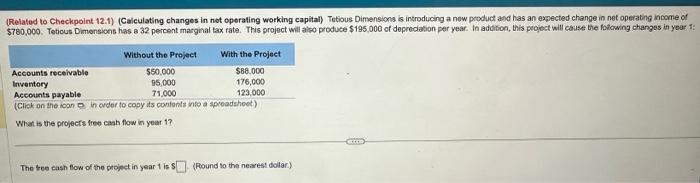 Solved (Related to Checkpoint 12.1) (Calculating changes in | Chegg.com