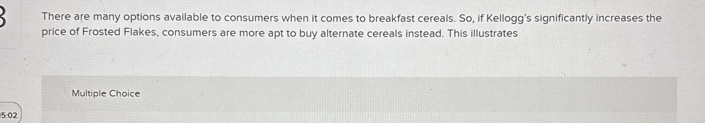 Solved There are many options available to consumers when it | Chegg.com