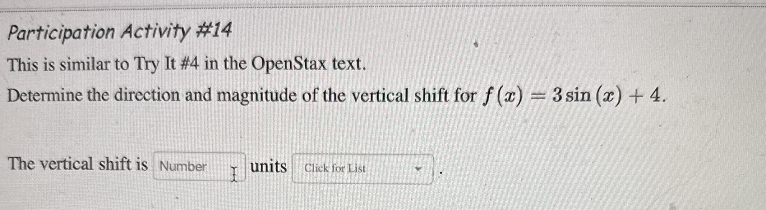 Participation Activity #14This is similar to Try It | Chegg.com