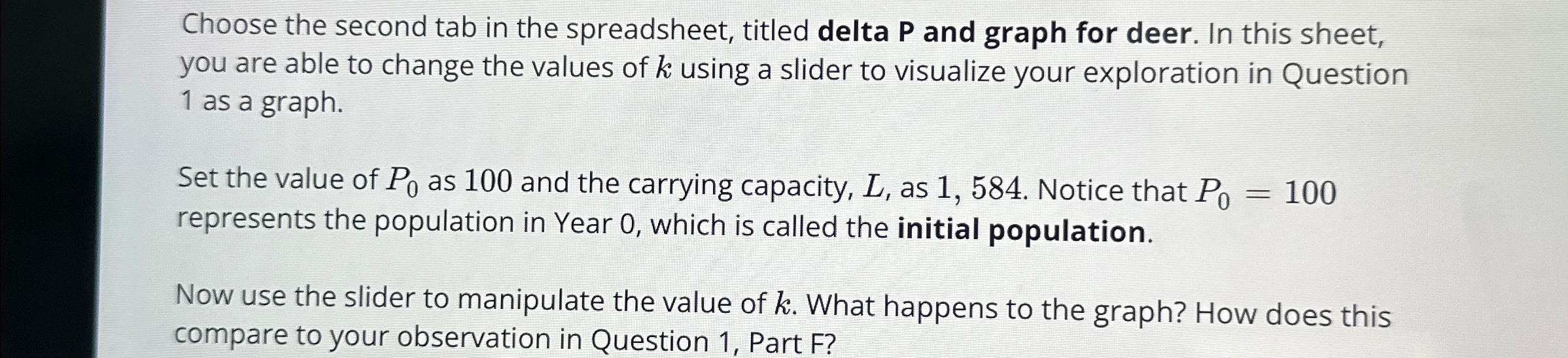 Solved Choose the second tab in the spreadsheet, titled | Chegg.com