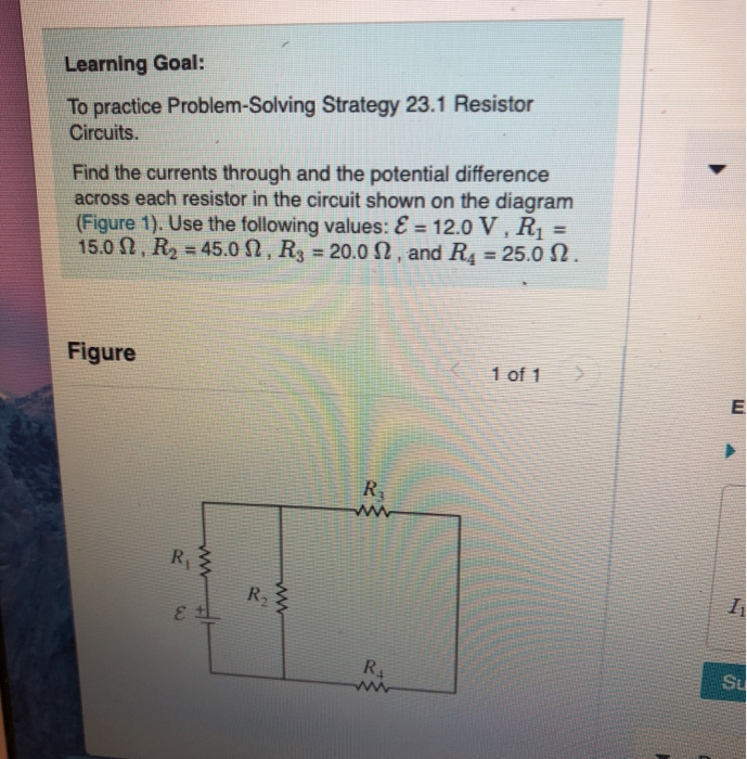 Solved Learning Goal: To practice Problem-Solving Strategy | Chegg.com